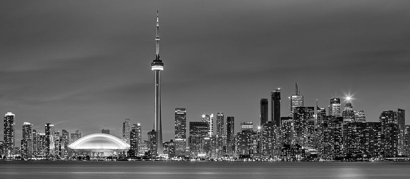 Toronto Skyline Black