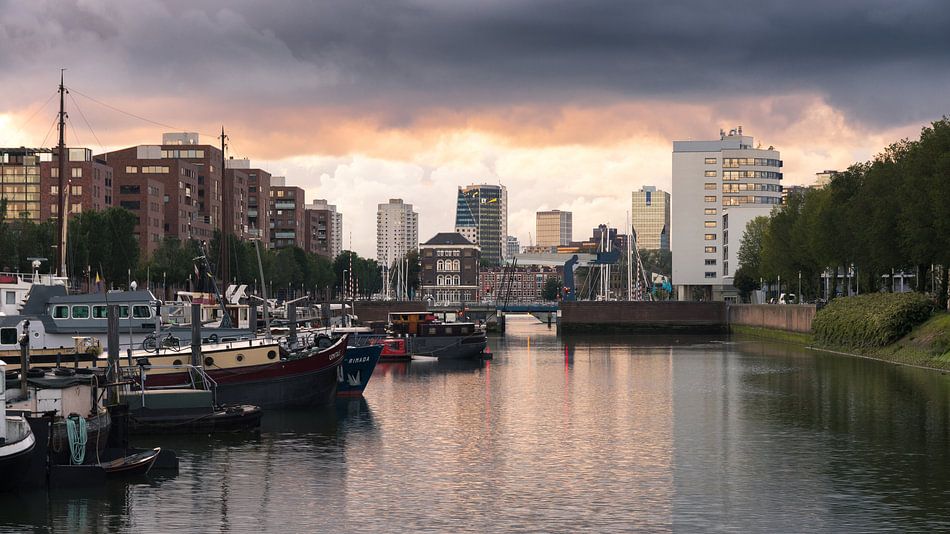 Entrepothaven Rotterdam van Prachtig Rotterdam op canvas, behang en meer