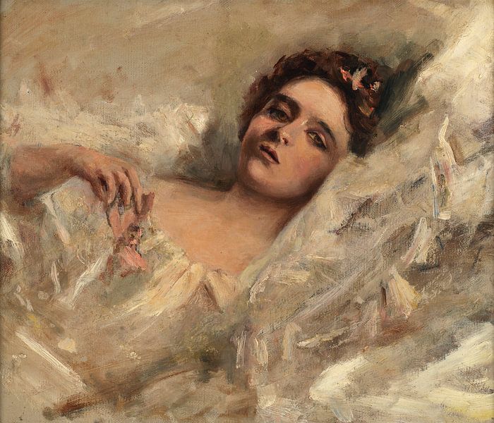 Laura Alice, Alice Pike Barney on canvas, poster, wallpaper and more