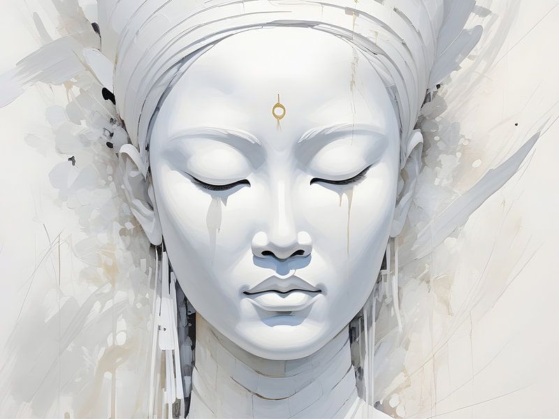 Innerlijke rust en kalmte van Wolfsee op canvas, behang en meer