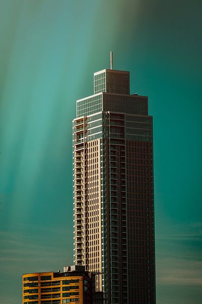 Zalmhaven Toren Rotterdam van Lima Fotografie op canvas, behang en meer