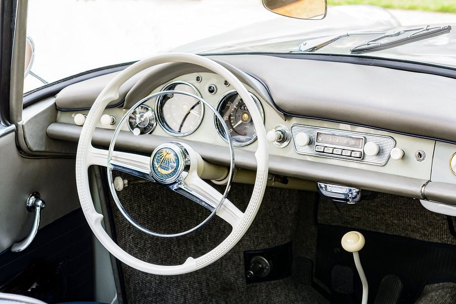 Klassiek Volkswagen interieur op een 1950s Rometsch Lawrence van Sjoerd ...