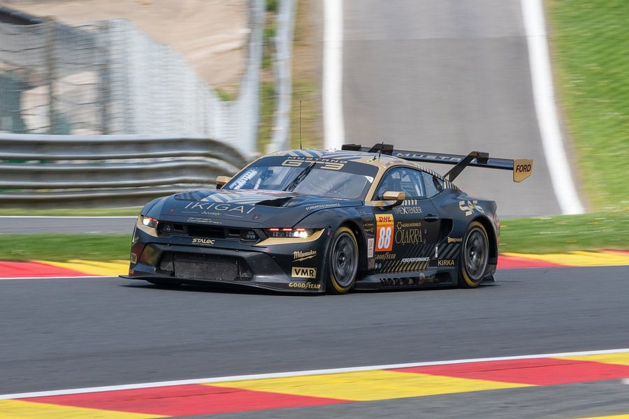 Ford Mustang GT3 during the WEC race at Spa francorchamps by Arthur ...