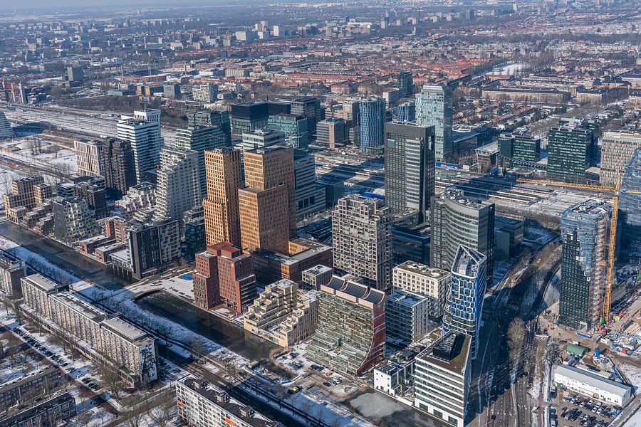 The office location of the Netherlands, the Zuidas in Amsterdam. by ...