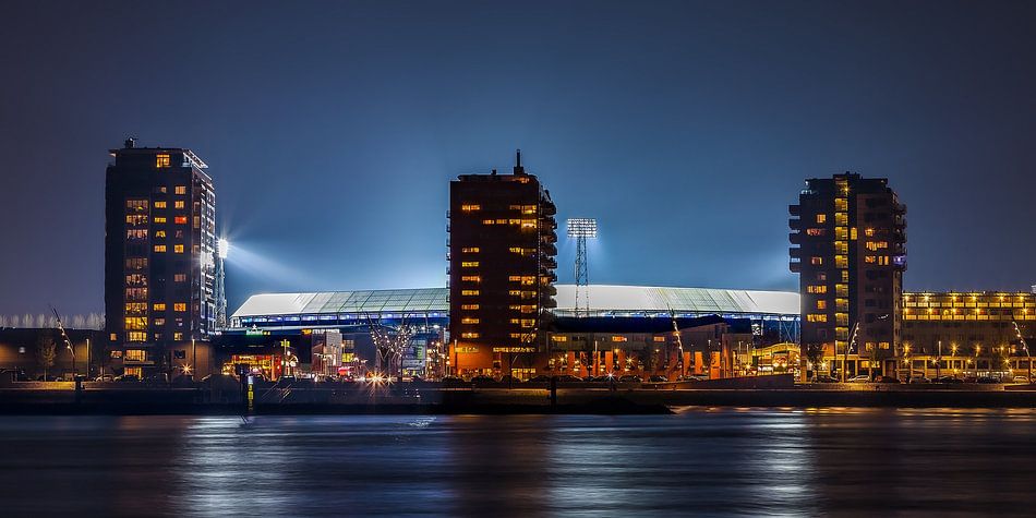 Stadion De Kuip tijdens een Europa League avond van Tux Photography op ...