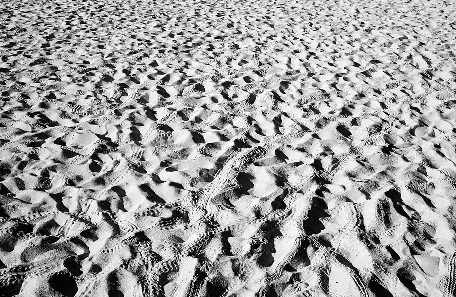 Footprints and trails by Graham Forrester on canvas, poster, wallpaper ...