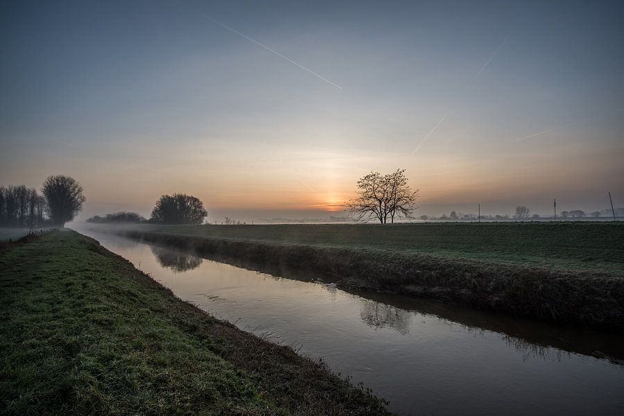 gouden uur van Bart Liesenborgs op canvas, behang en meer