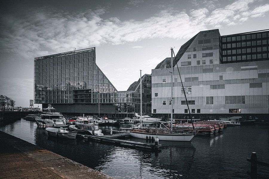 Amsterdam in Nederland is niet alleen zwart en wit van Thilo Wagner op ...