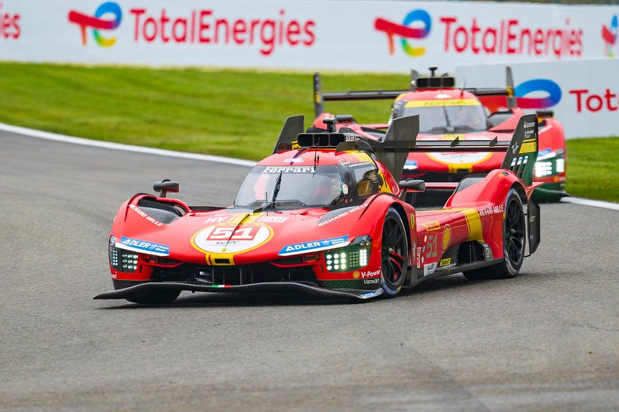 Ferrari 499P Hypercar Le Mans prototype race car by Sjoerd van der Wal ...