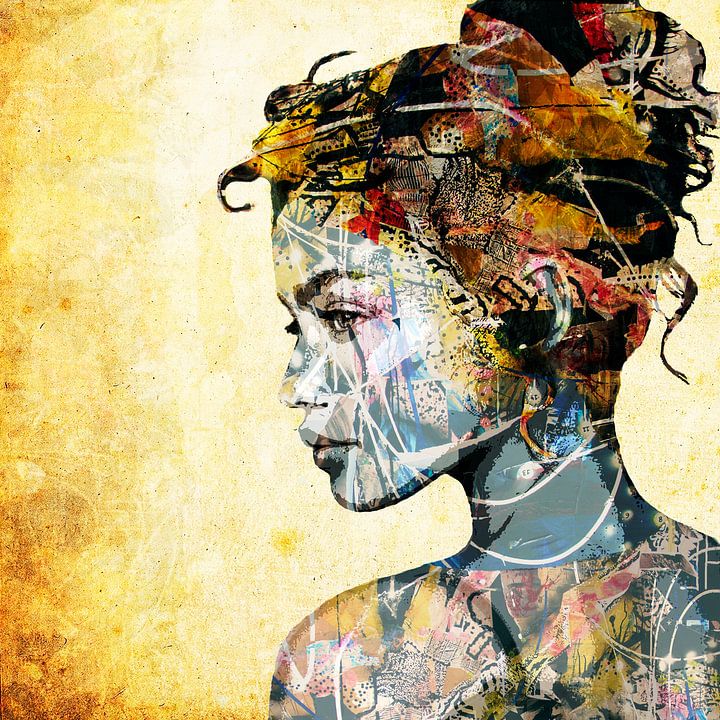 Mooie collage kunstwerken kopen? | Werk aan de Muur