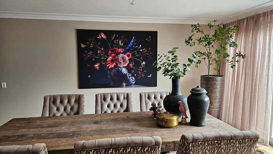 Royal Beauty Bloemstilleven van Sander Van Laar op canvas, behang en meer