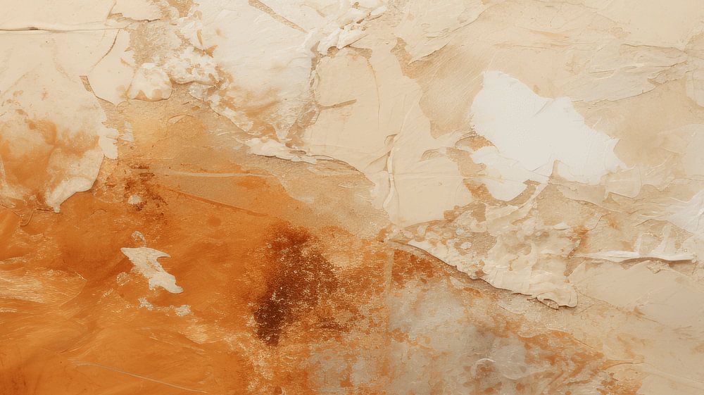 Abstract schilderij in aardetinten van Studio Allee op canvas, behang en meer