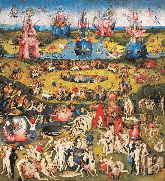 Der Garten der Lüste, Hieronymus Bosch ArtFrame, Leinwand, Poster und mehr | Art Heroes