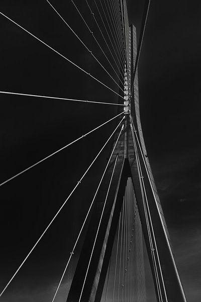 Pont de Normandie van John Driessen op canvas, behang en meer