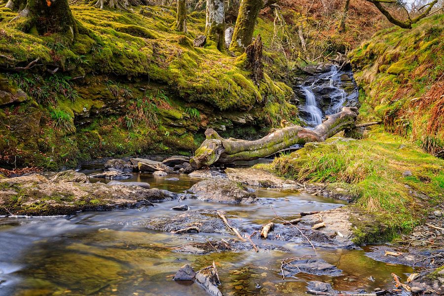 Stromende beek op het eiland Skye in Schotland van gaps photography op ...