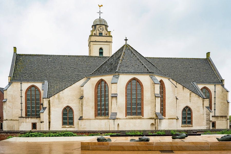 Hervormde kerk in Katwijk aan Zee. Zuid-Holland. 2 van Alie Ekkelenkamp ...