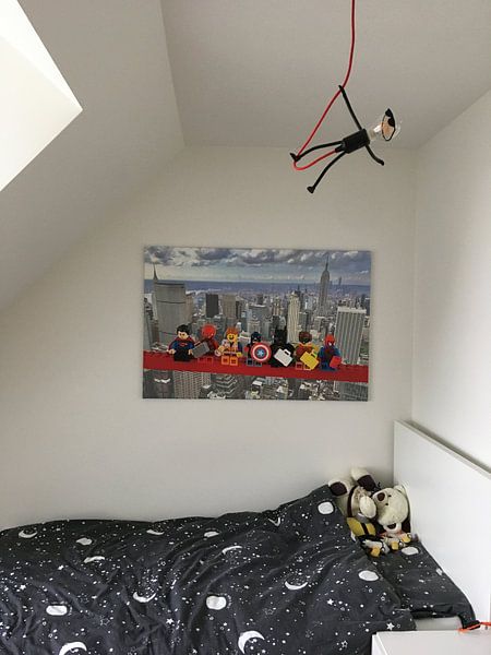 Lunch atop a skyscraper Lego edition - Super Heroes - Men - New York ...