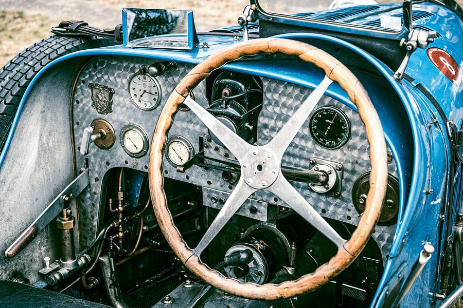 Bugatti Type 35 Grand Prix classic race car dashboard by Sjoerd van der ...