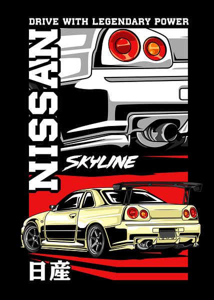 R34 Gtr Jdm Nissan Skyline GTR R34 JDM Auto Von Adam Khabibi Auf