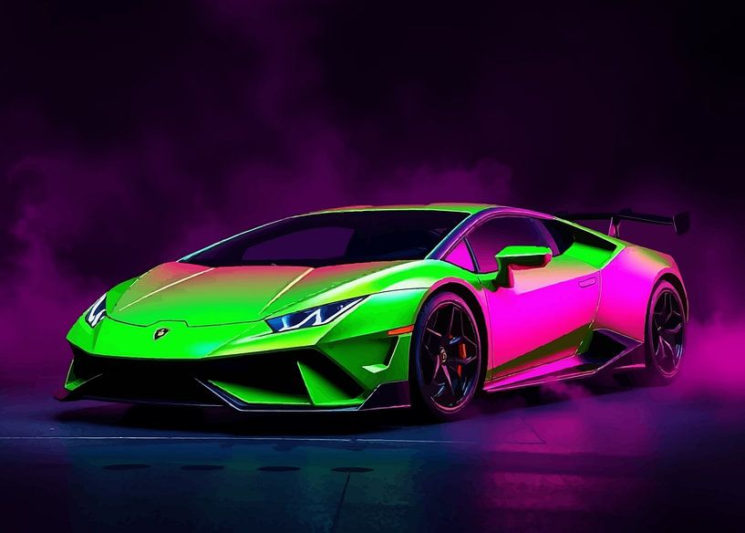 Lamborghini Veneno Rainbow