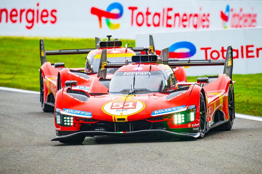 Ferrari 499P Hypercar Le Mans prototype raceauto van Sjoerd van der Wal ...