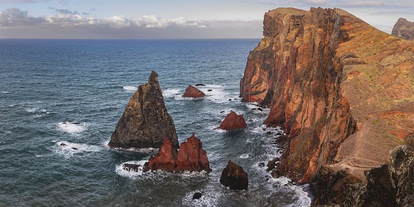 Ponta de São Lourenço - het wilde oosten van Madeira van Walter G ...