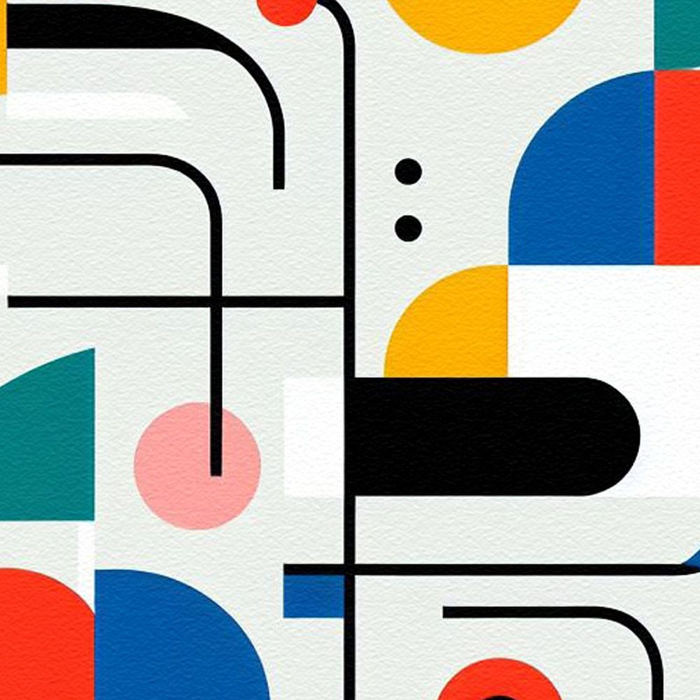 Wandeling in het park van Kay Weber op canvas, behang en meer