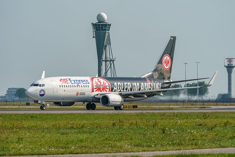 SunExpress Boeing 737-800 with special livery. by Jaap van den Berg on ...