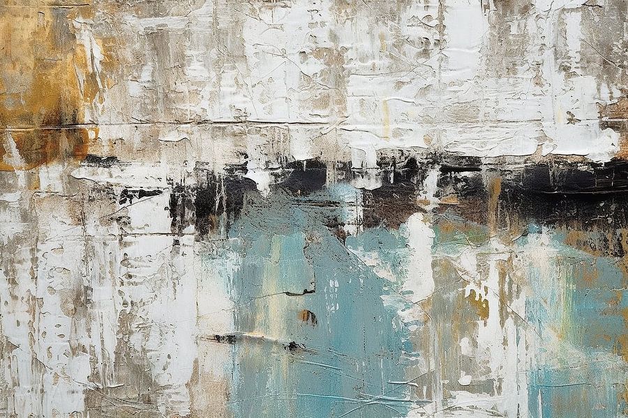 Verbondenheid | Abstracte Kunst van Blikvanger Schilderijen op canvas, behang en meer