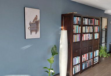 Der Distelfink von Carel Fabritius ArtFrame, Leinwand, Poster und mehr ...