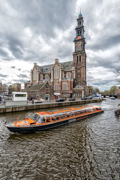 The Westertoren in Amsterdam. by Don Fonzarelli on canvas, poster ...