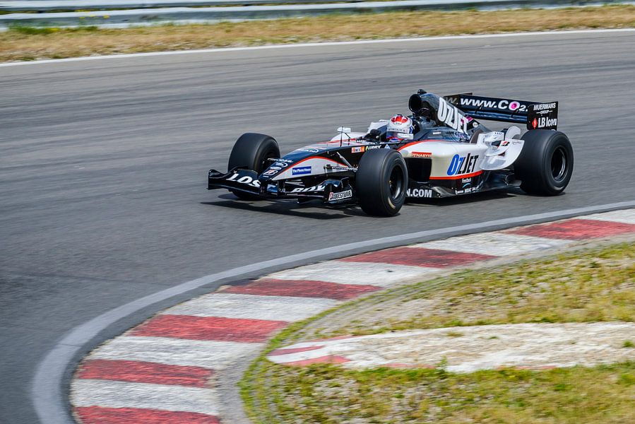Minardi Formula 1 race car driven by former F1 racing driver Jos ...