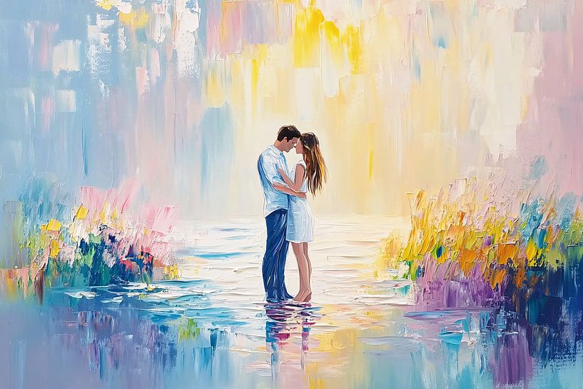Romantic abstract art store
