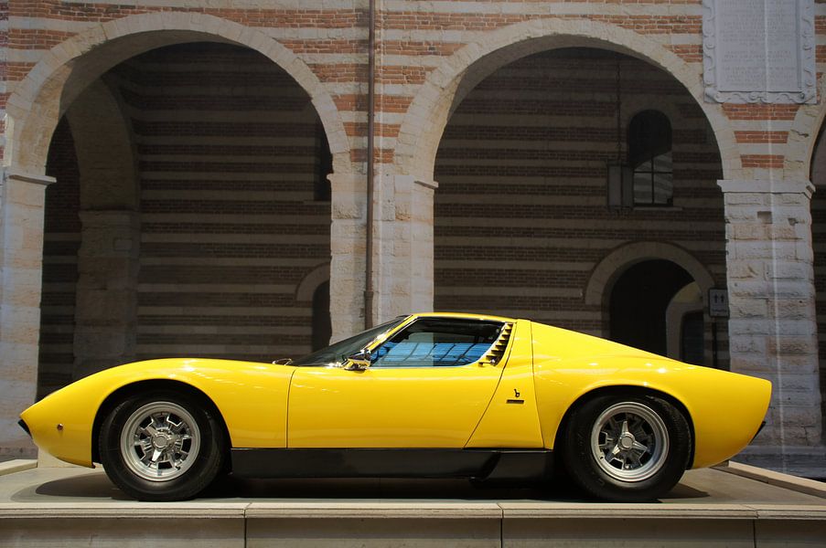 Lamborghini Miura SV Yellow oldtimer supercar by mirrorlessphotographer ...