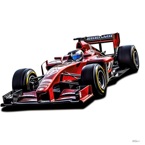 formule-1 van Gelissen Artworks op canvas, behang en meer