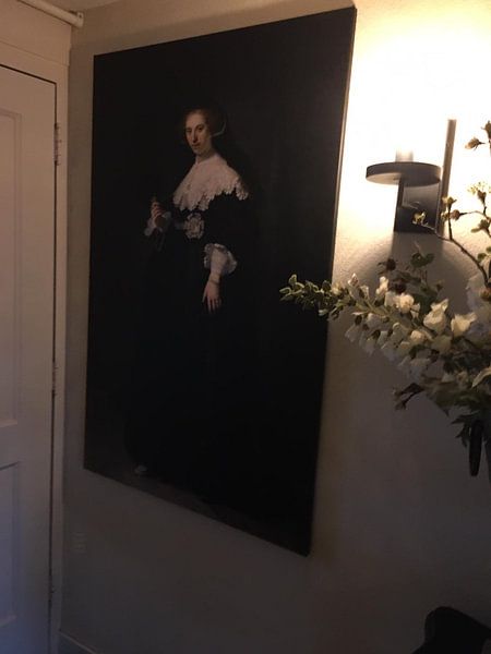 Oopjen Coppit van Rembrandt van Rijn op canvas, behang, poster en meer
