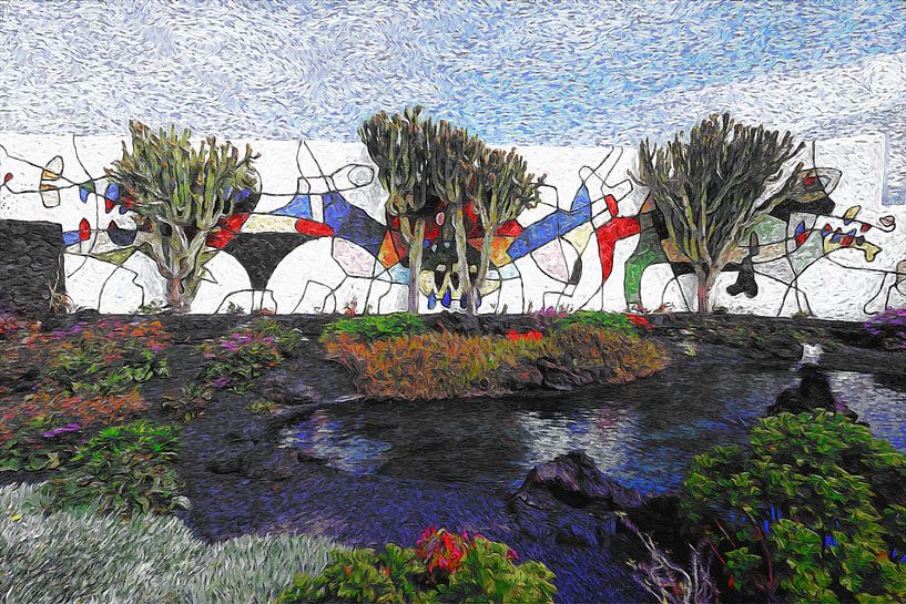 Fundación César Manrique (Lanzarote) | Van-Gogh-Stil von Peter Balan ...