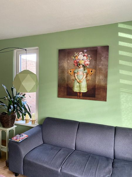 Whispers of the Past van Marja van den Hurk op canvas, behang en meer