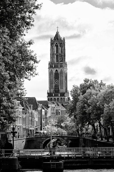 Domtoren Utrecht gezien vanaf de Bemuurde Weerd (2) van André Blom ...