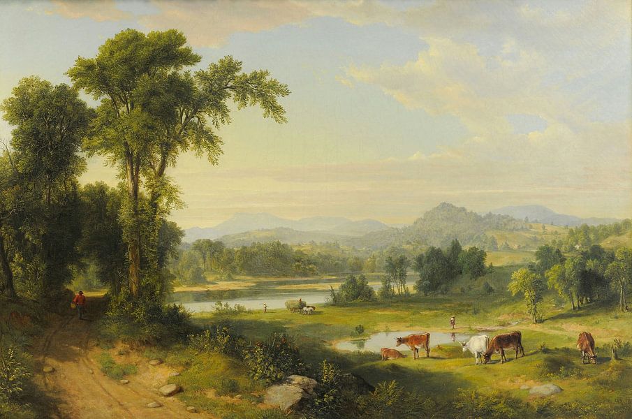 Paysage pastoral, Asher Brown Durand | Art Heroes