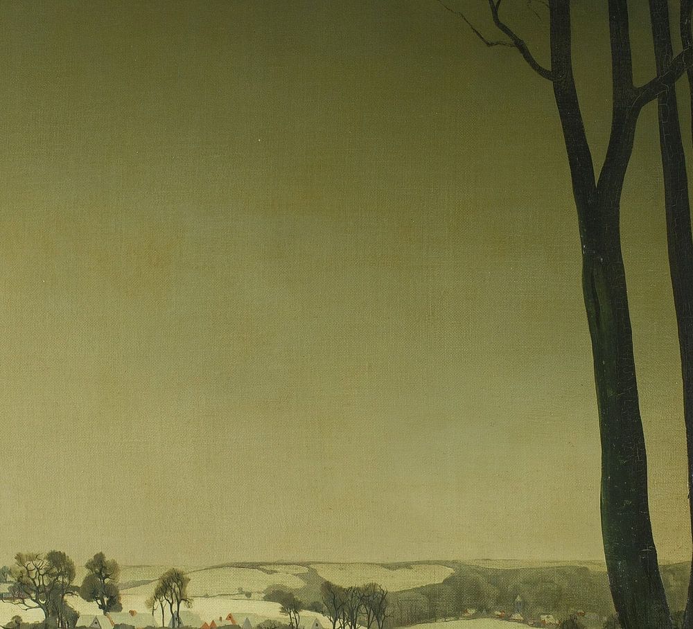 De hoge bomen, Valerius De Saedeleer op canvas, behang, poster en meer De hoge bomen, Valerius De Saedeleer op canvas, behang, poster en meer