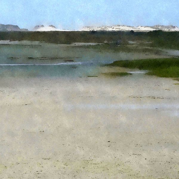 De Noordvaarder Terschelling van Ger Veuger op canvas, behang en meer