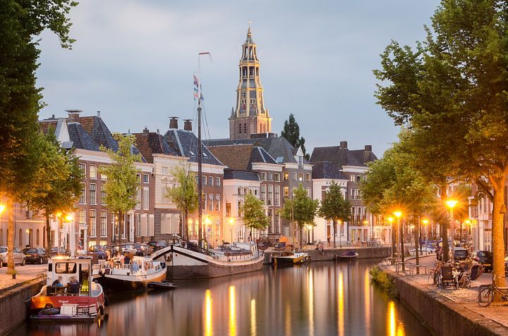 Steden prints op canvas en meer - Werk aan de Muur