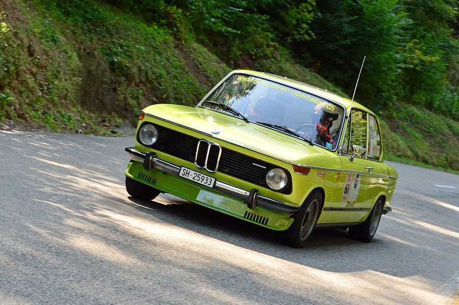 BMW 2002 Eggberg Classic 2019 van Ingo Laue op canvas, behang en meer