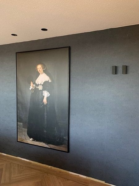 Oopjen Coppit van Rembrandt van Rijn op canvas, behang, poster en meer